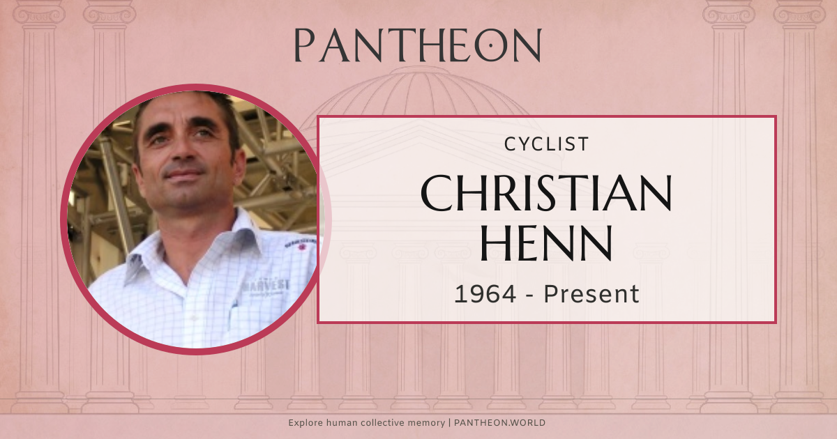 Christian Henn Biography | Pantheon