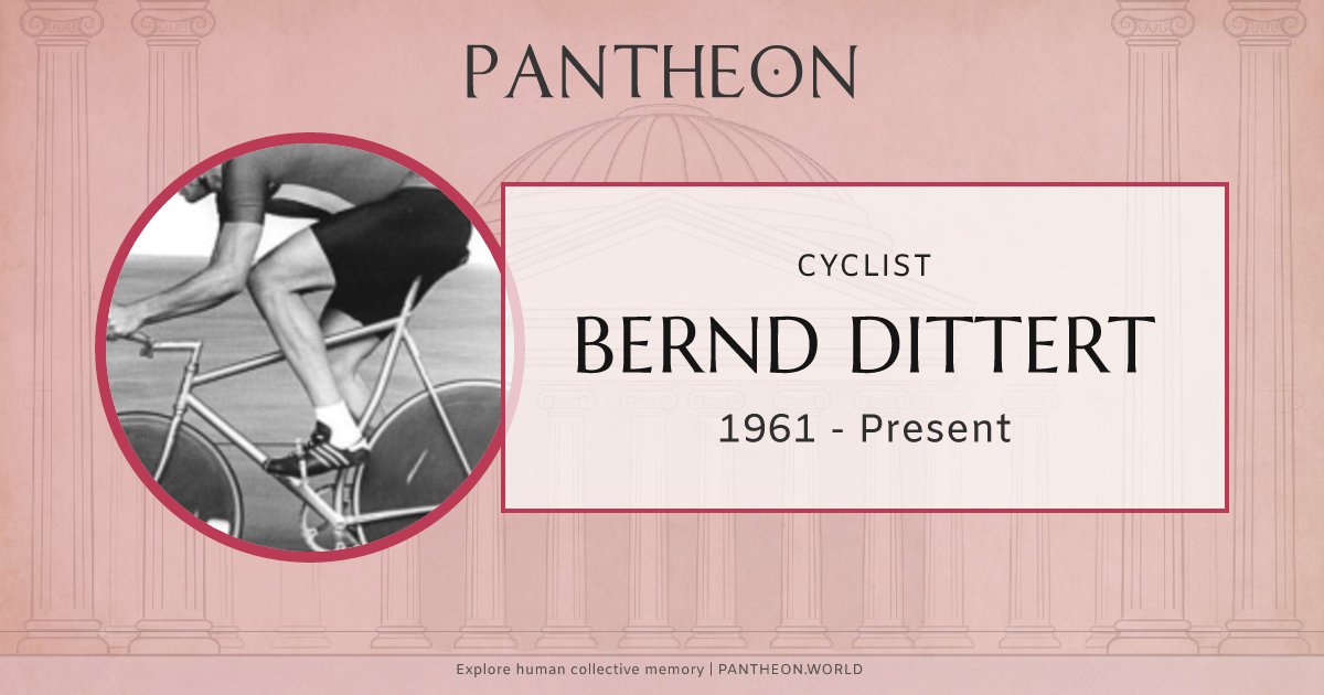 Bernd Dittert Biography | Pantheon