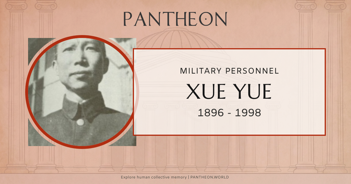 Xue Yue Biography | Pantheon