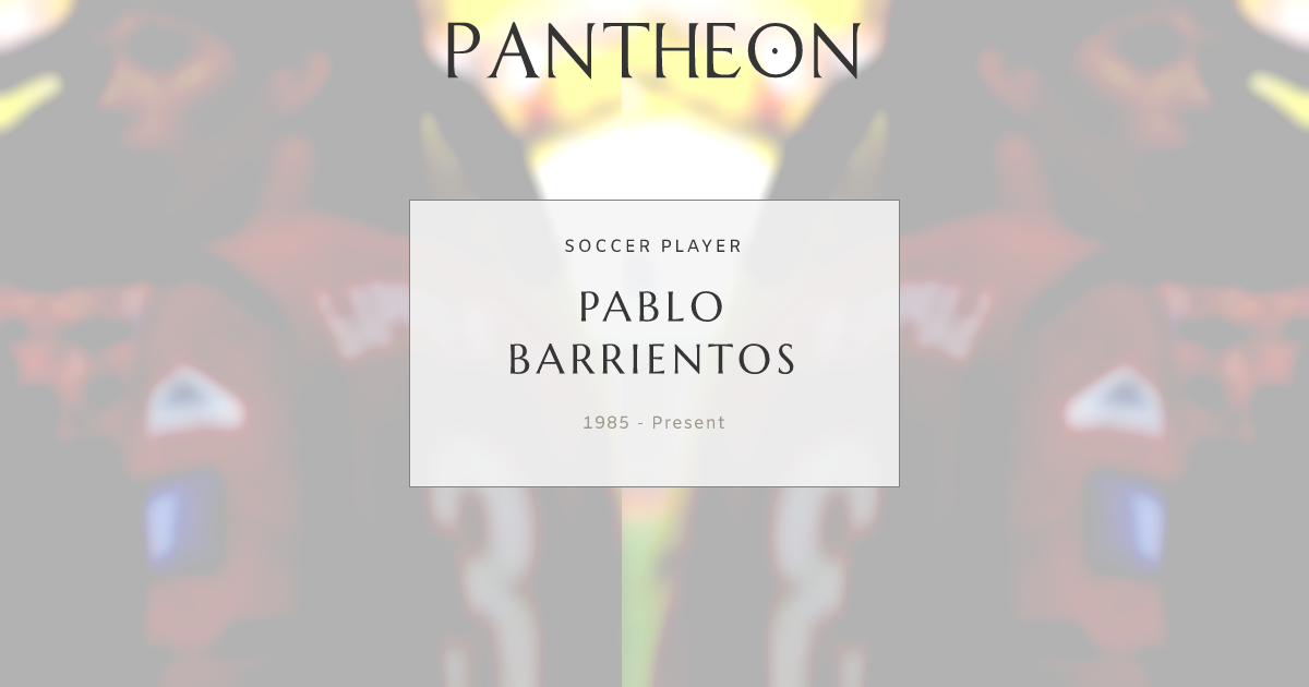 Pablo Barrientos Biography | Pantheon