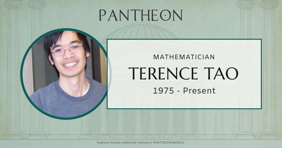 Terence Tao Biography | Pantheon