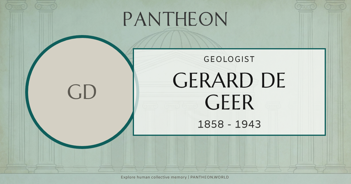 Gerard De Geer Biography | Pantheon