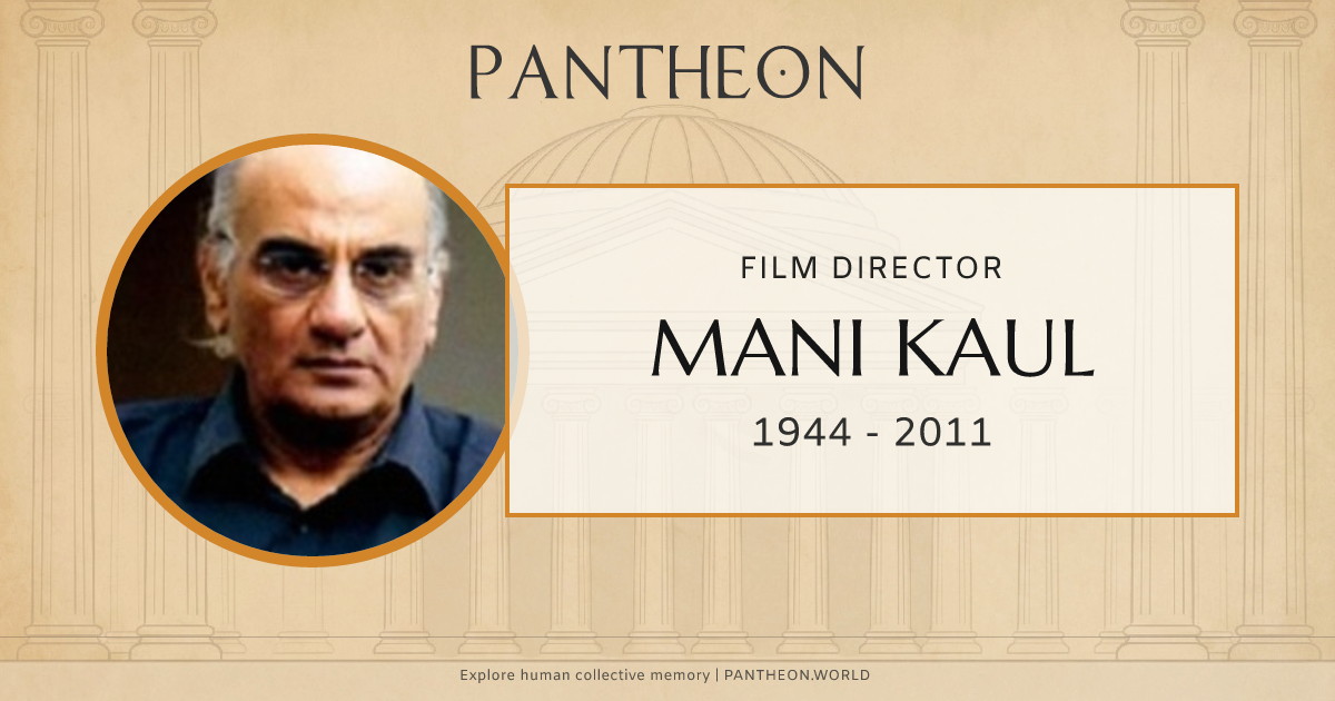 Mani Kaul Biography | Pantheon