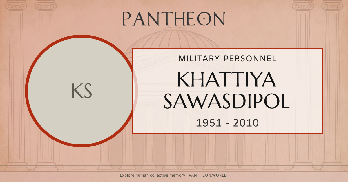 Khattiya Sawasdipol Biography | Pantheon