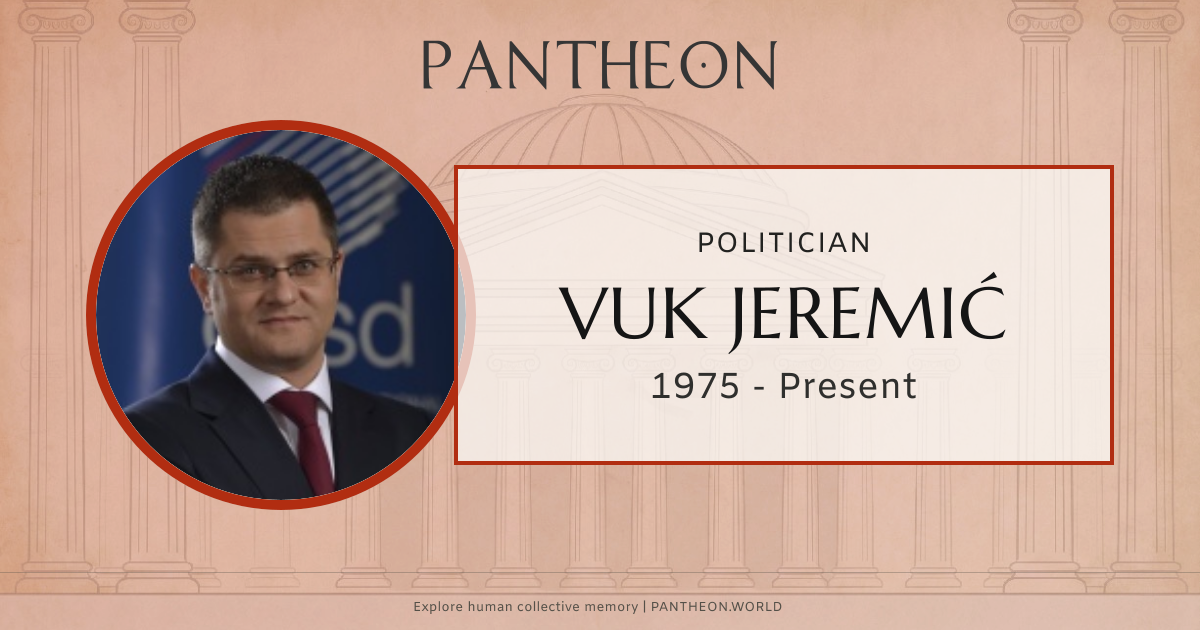 Vuk Jeremić Biography | Pantheon