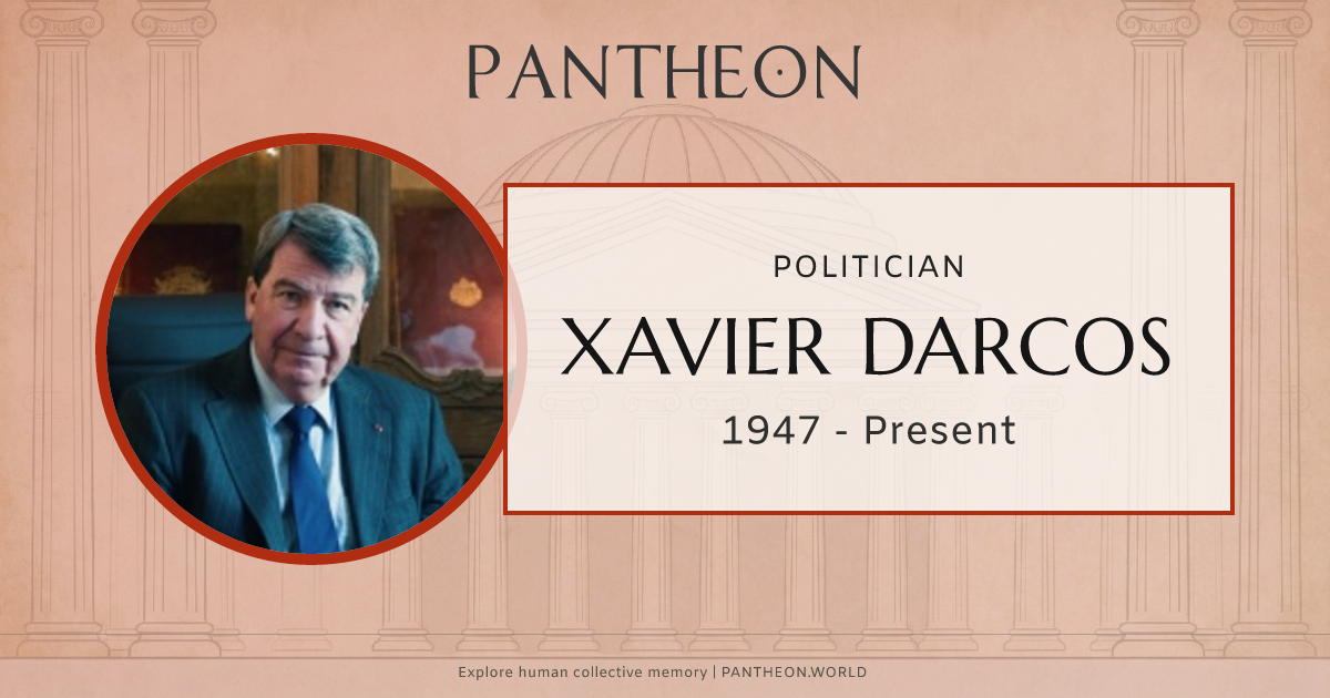 Xavier Darcos Biography | Pantheon