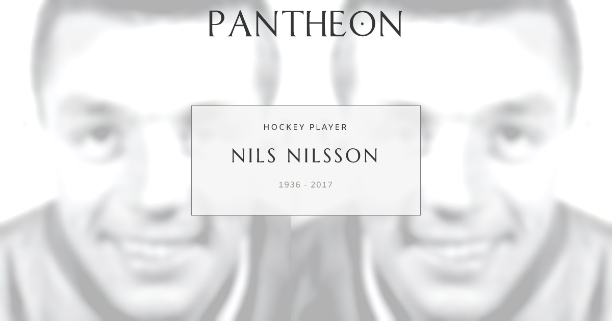 Nils Nilsson Biography | Pantheon