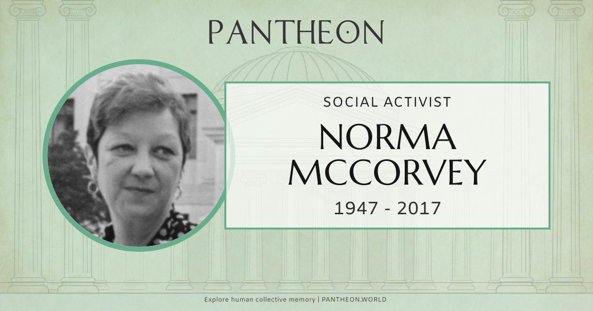 Norma McCorvey Biography | Pantheon