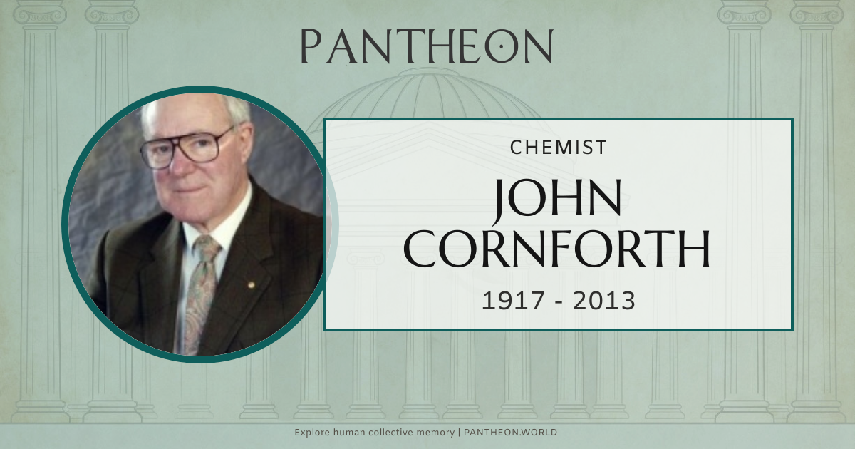 John Cornforth Biography | Pantheon