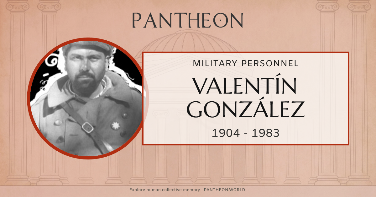 Valentín González Biography | Pantheon