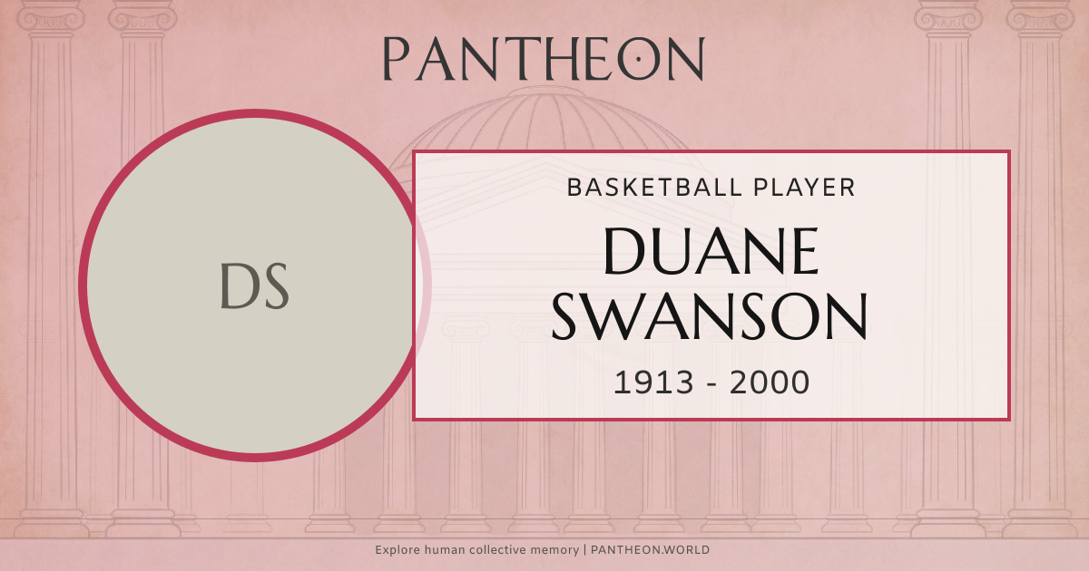 Duane Swanson Biography | Pantheon