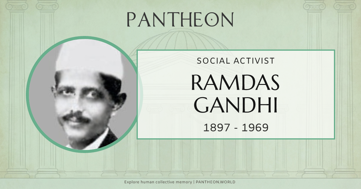 Ramdas Gandhi Biography | Pantheon