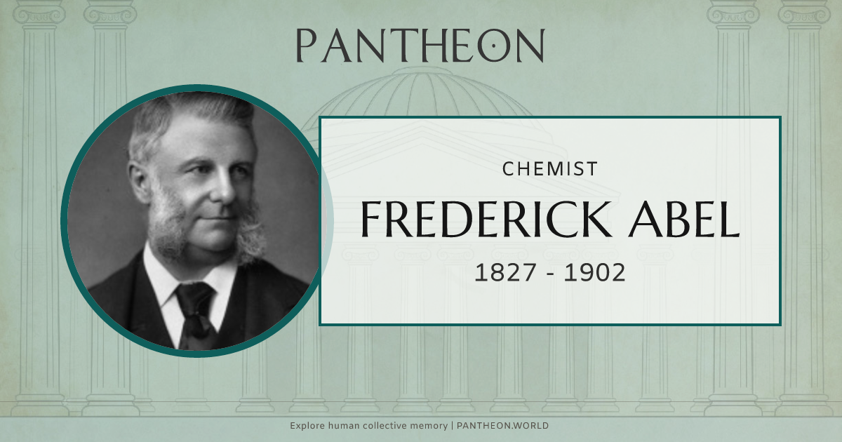 Frederick Abel Biography | Pantheon