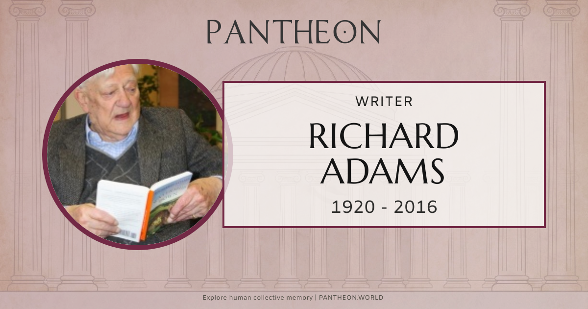 Richard Adams Biography | Pantheon