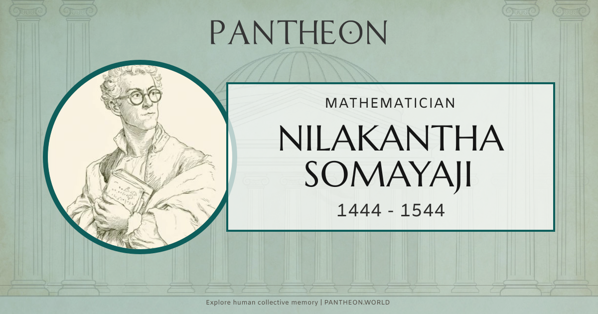 Nilakantha Somayaji Biography | Pantheon