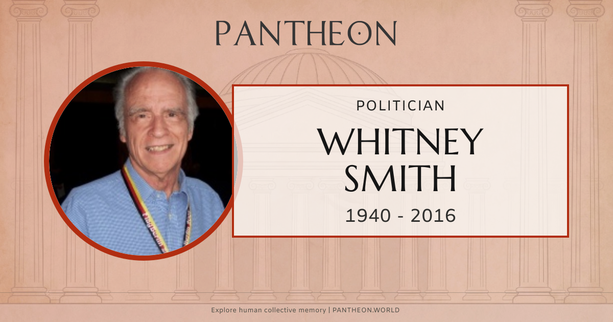 Whitney Smith Biography | Pantheon