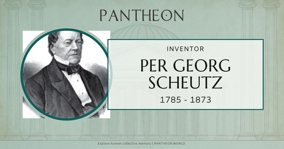 Per Georg Scheutz Biography | Pantheon