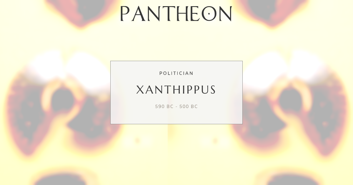 Xanthippus Biography | Pantheon