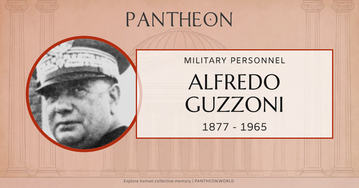 Alfredo Guzzoni Biography | Pantheon