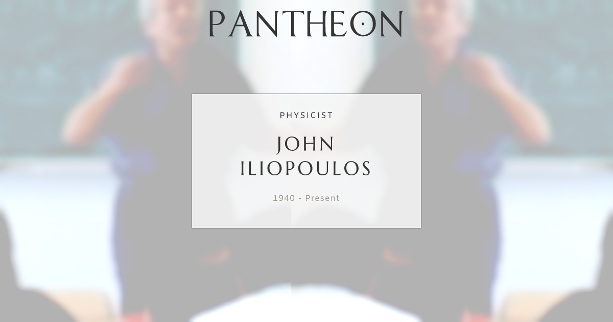 John Iliopoulos Biography | Pantheon