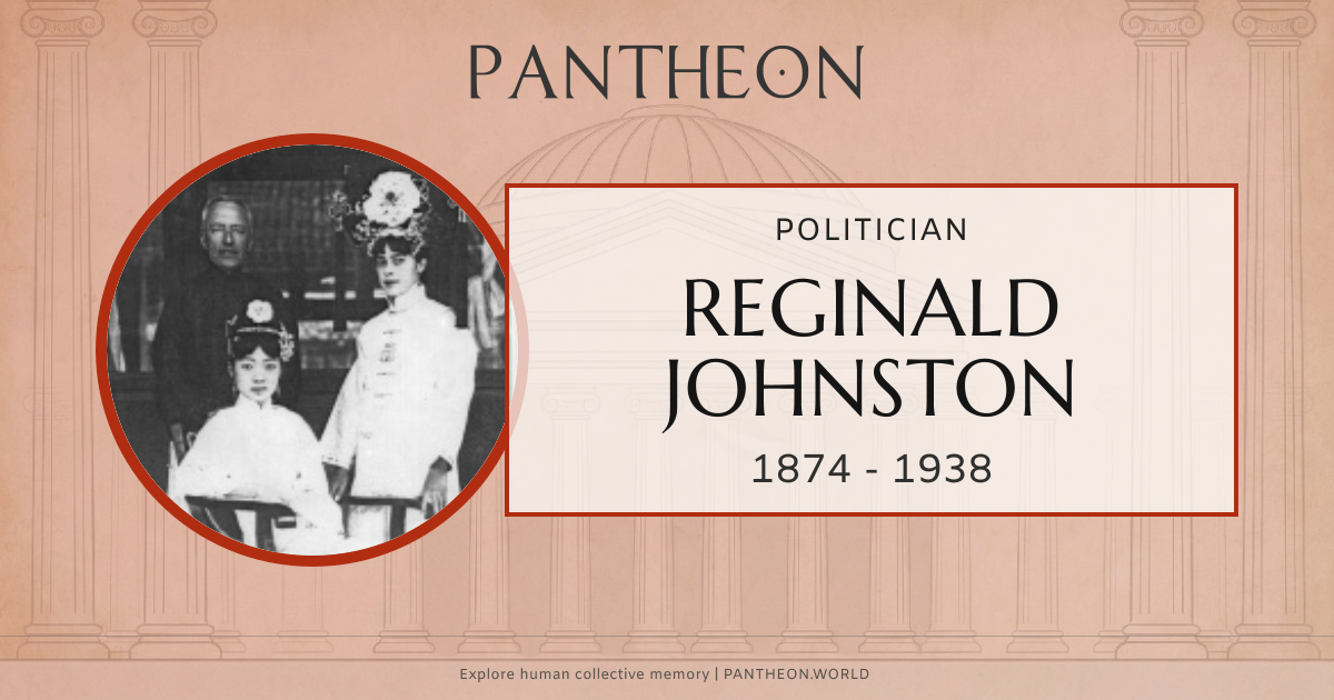 Reginald Johnston Biography | Pantheon