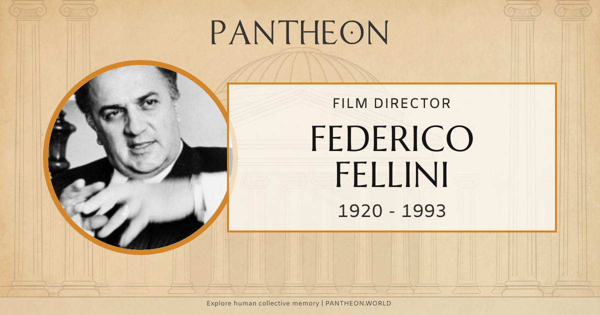 Federico Fellini Biography | Pantheon