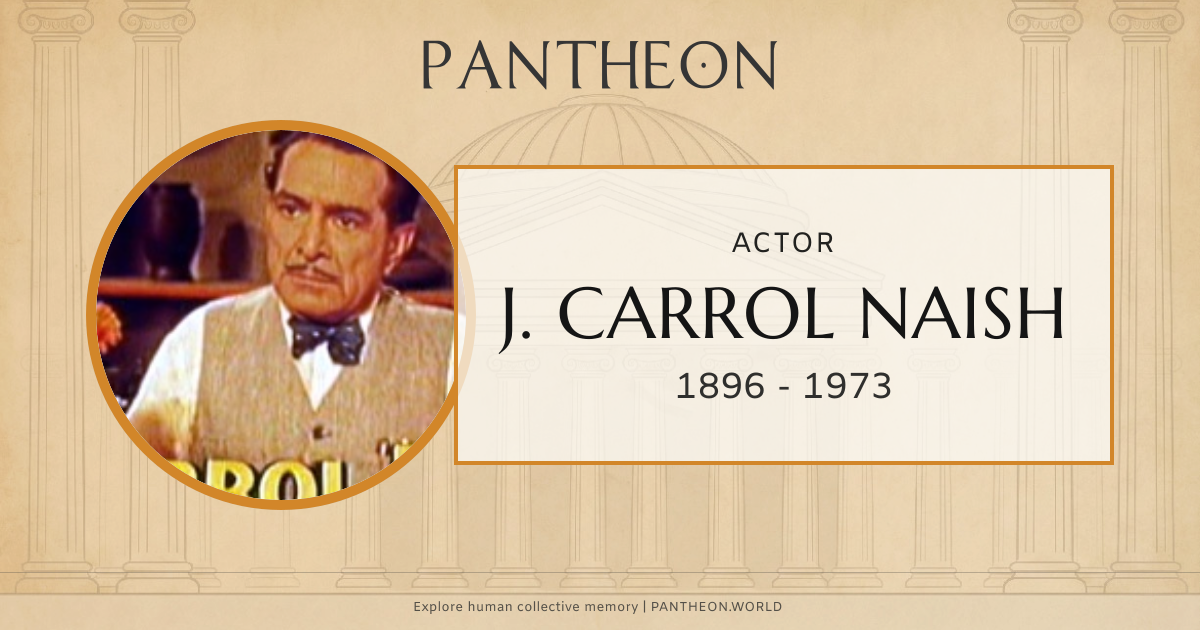 J. Carrol Naish Biography | Pantheon