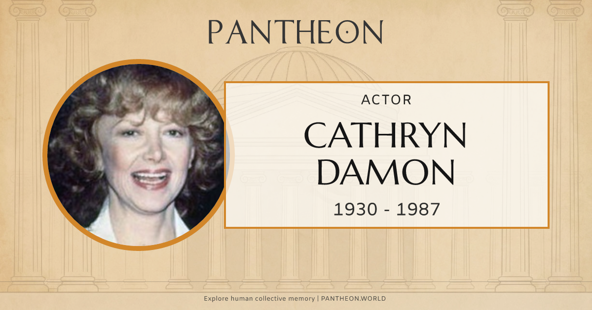 Cathryn Damon Biography | Pantheon