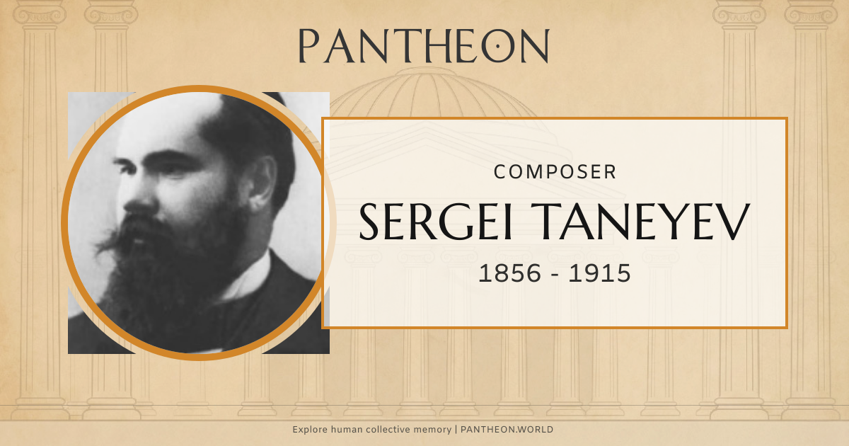 Sergei Taneyev Biography | Pantheon