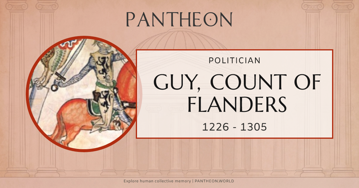 Guy, Count of Flanders Biography | Pantheon