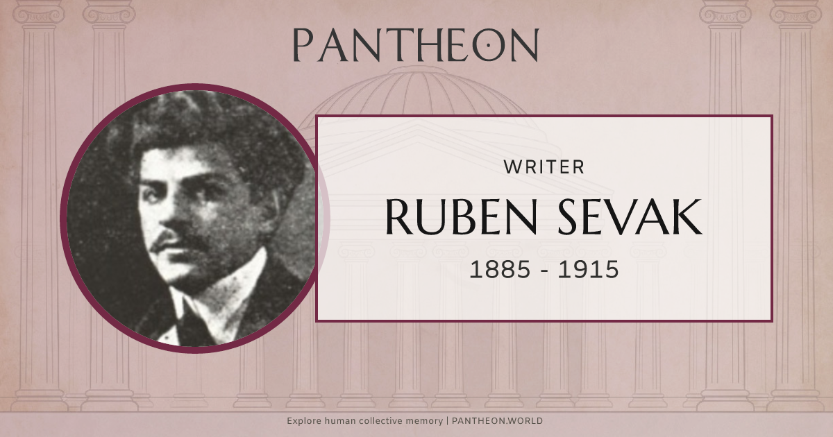 Ruben Sevak Biography | Pantheon