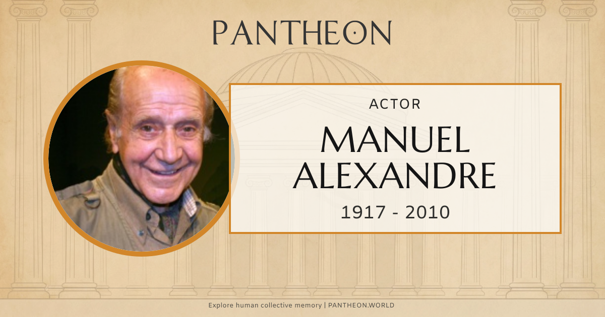 Manuel Alexandre Biography | Pantheon