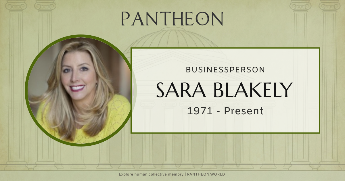 Sara Blakely Biography | Pantheon
