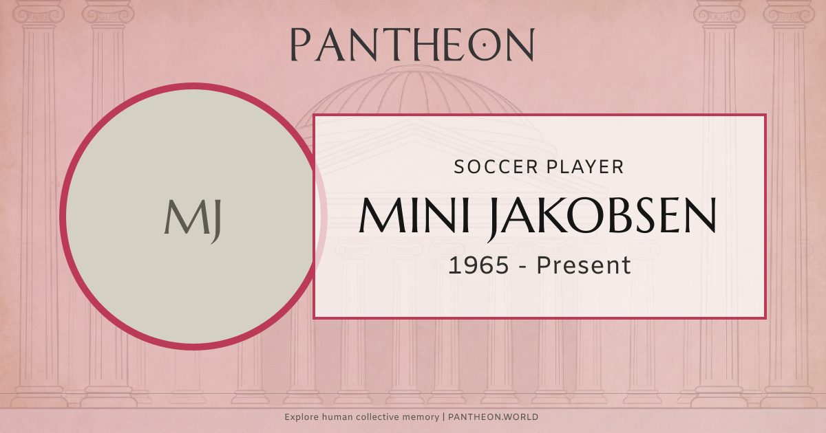 Mini Jakobsen Biography | Pantheon
