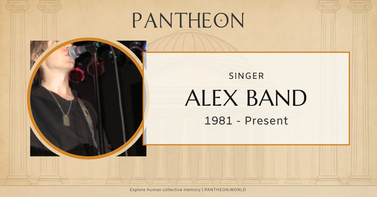 Alex Band Biography | Pantheon