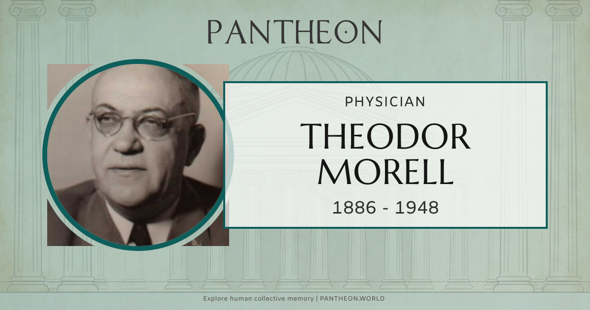 Theodor Morell Biography | Pantheon