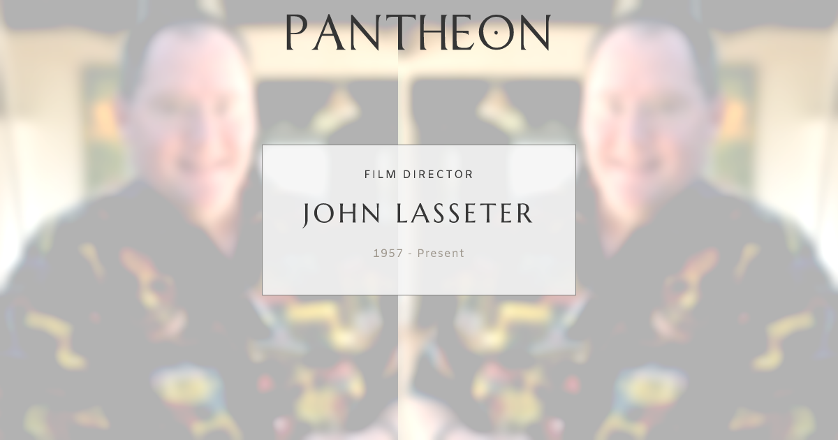 John Lasseter Biography | Pantheon