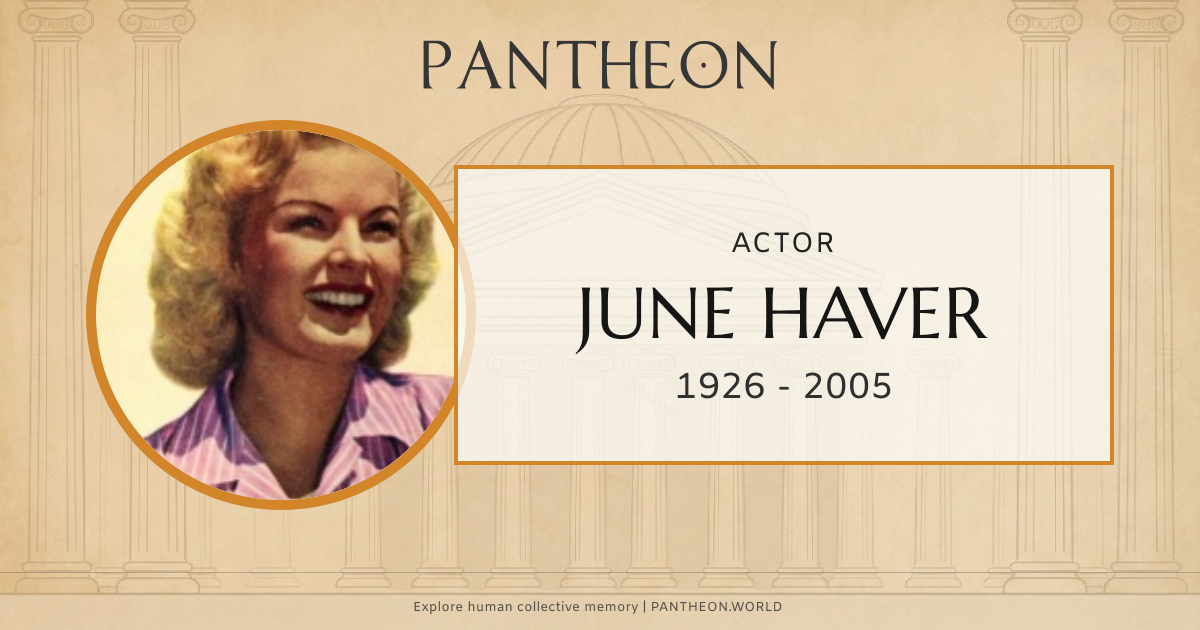 June Haver Biography | Pantheon