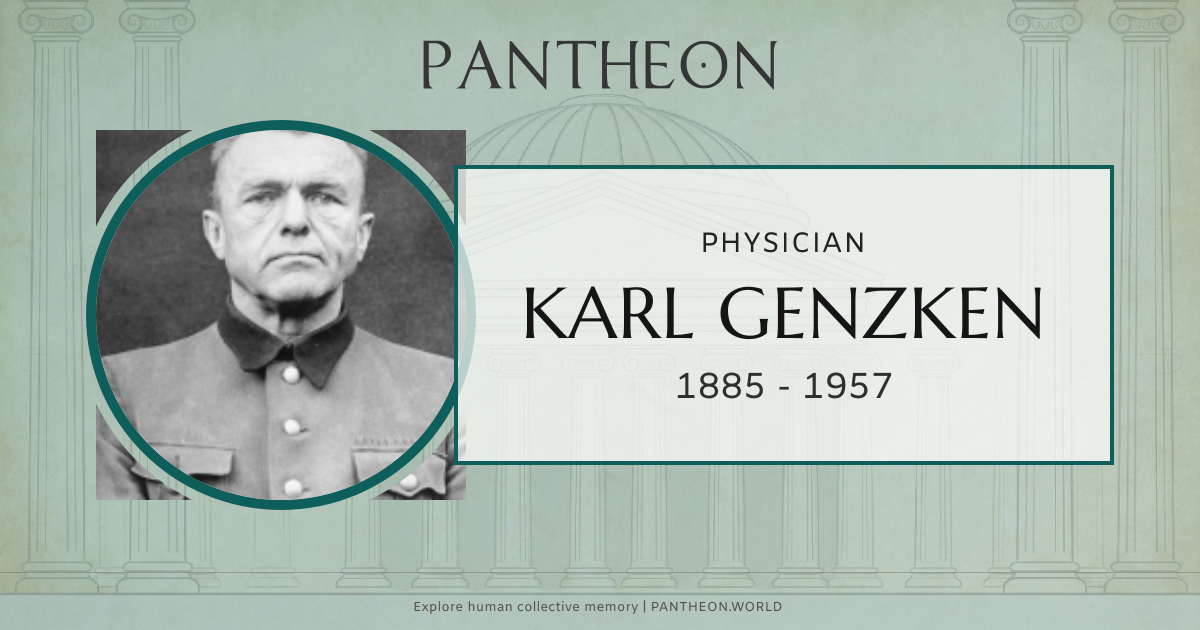 Karl Genzken Biography | Pantheon