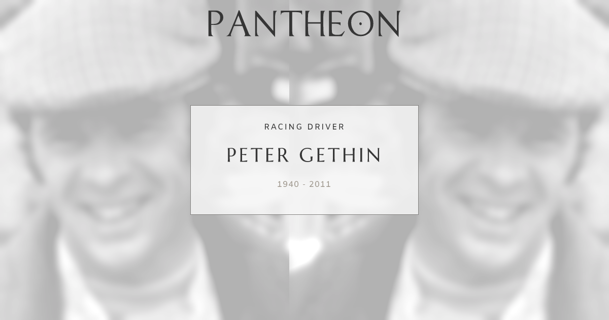 Peter Gethin Biography | Pantheon