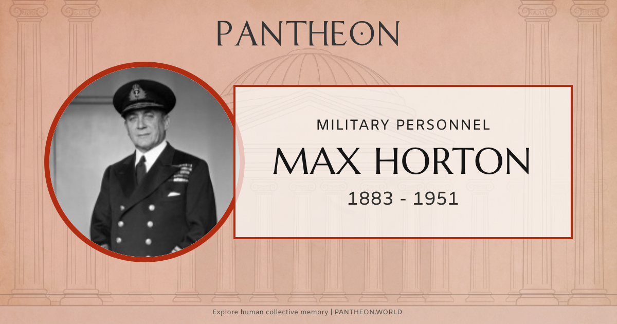 Max Horton Biography | Pantheon