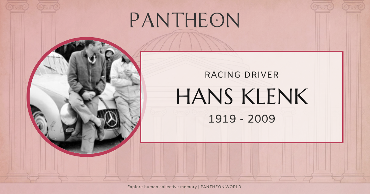 Hans Klenk Biography | Pantheon