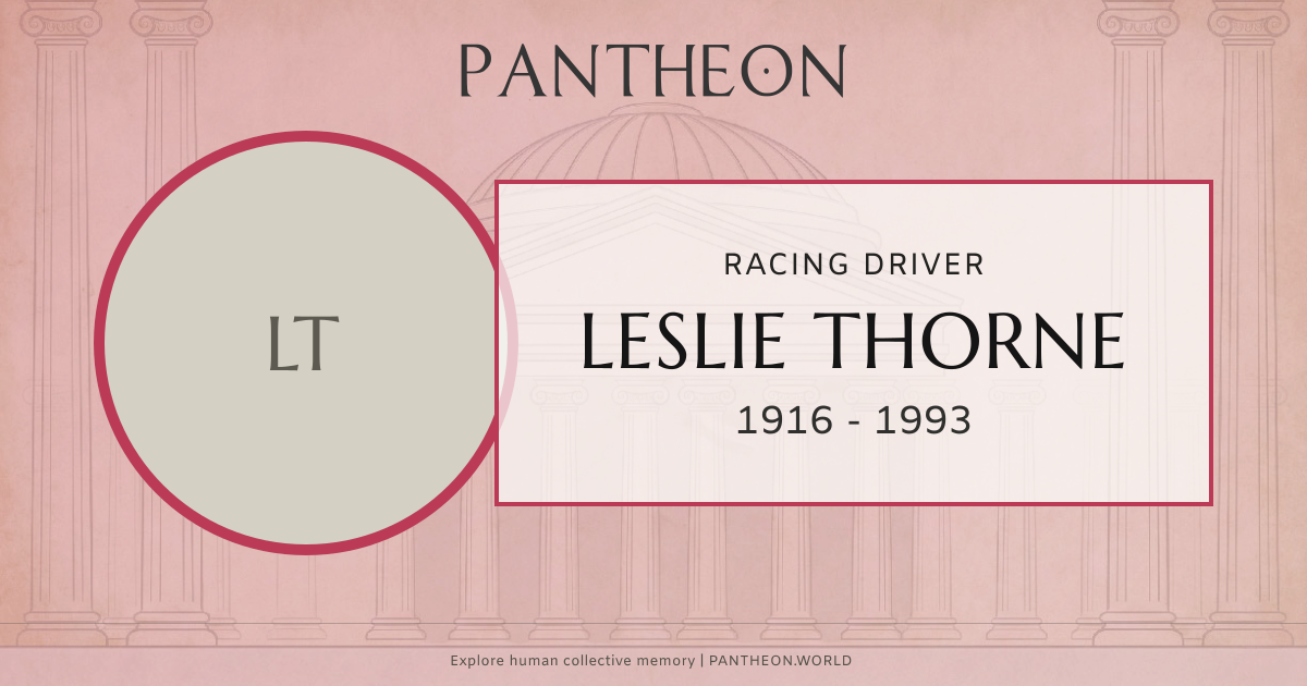 Leslie Thorne Biography | Pantheon