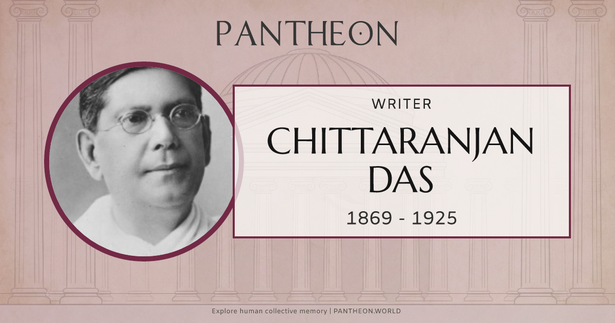 Chittaranjan Das Biography | Pantheon
