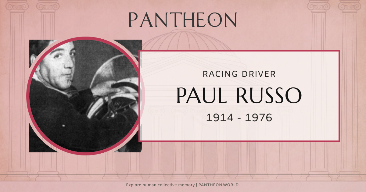 Paul Russo Biography | Pantheon
