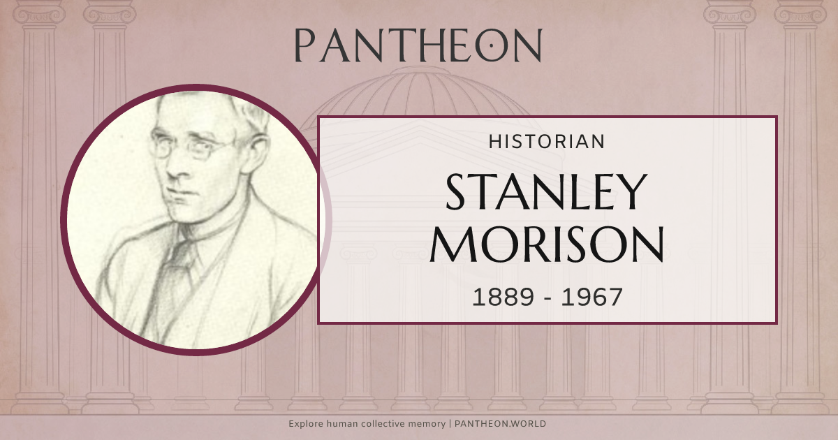 Stanley Morison Biography | Pantheon