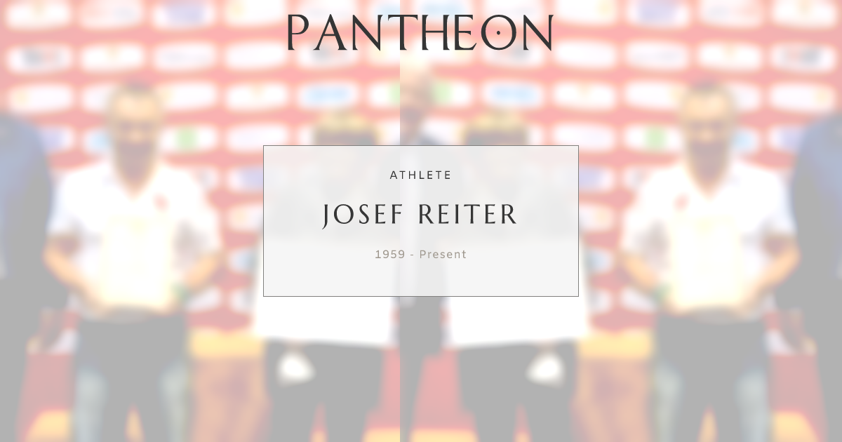 Josef Reiter Biography | Pantheon