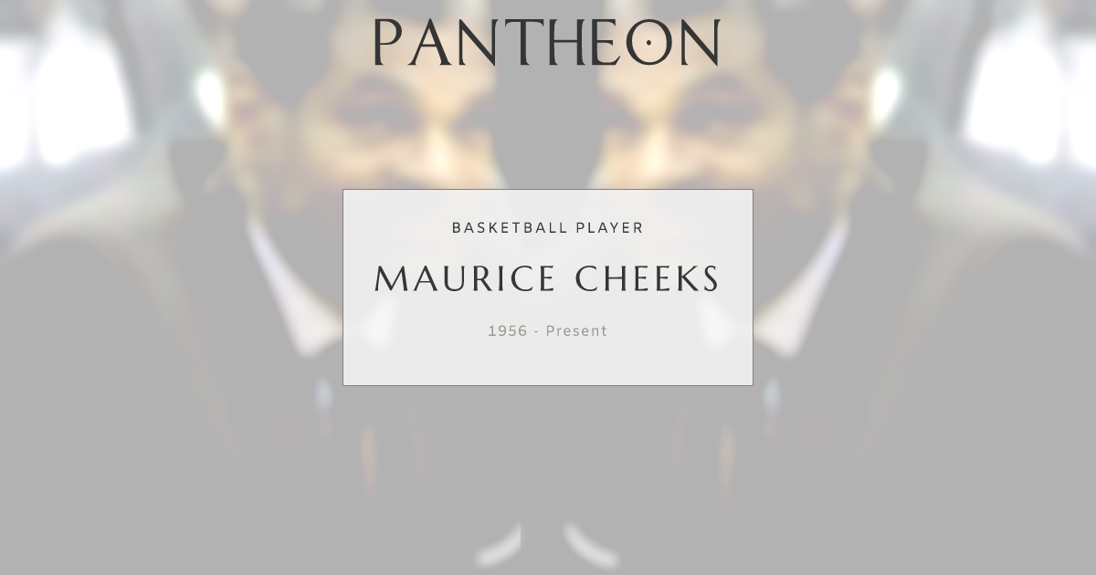 Maurice Cheeks Biography | Pantheon