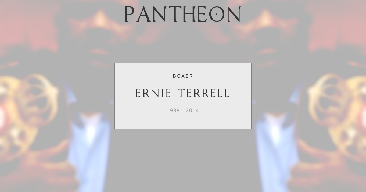 Ernie Terrell Biography | Pantheon