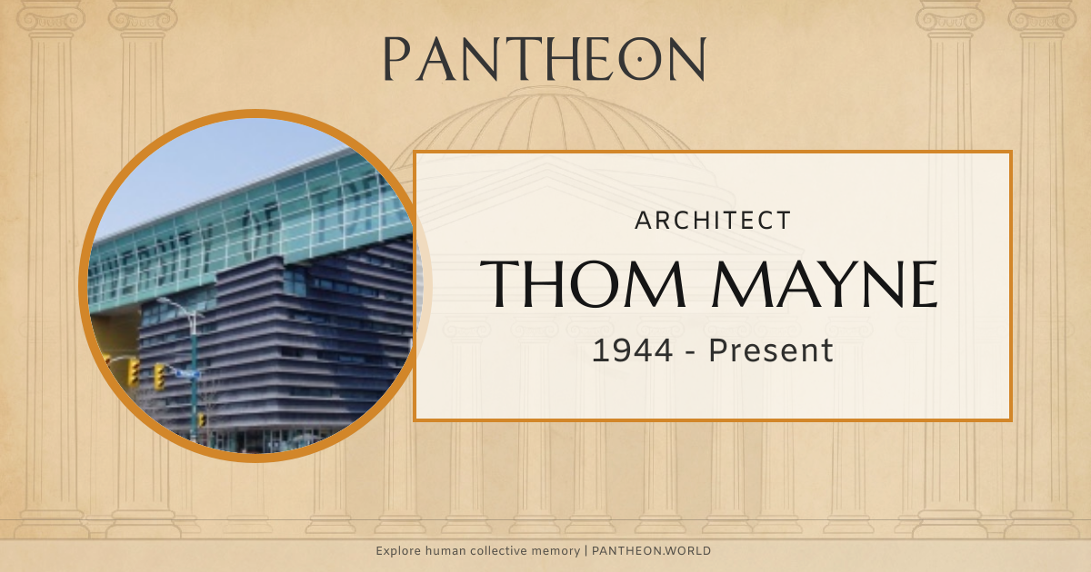Thom Mayne Biography | Pantheon